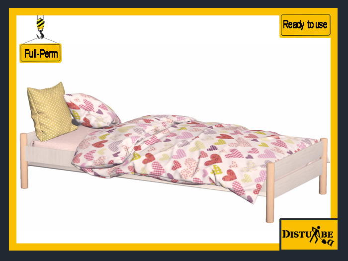Second Life Marketplace - ::DisturbeD:: Kids Furniture - Heart Dreams ...