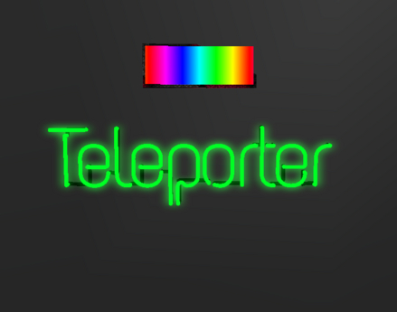 Second Life Marketplace - [KV] Designs Teleporter - neon