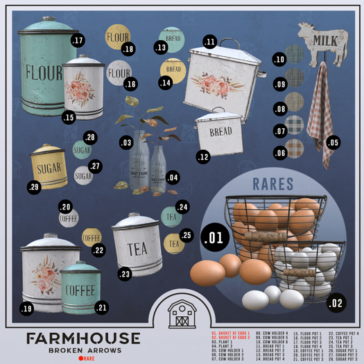 Second Life Marketplace - 10 -BROKEN ARROWS - Farmhouse