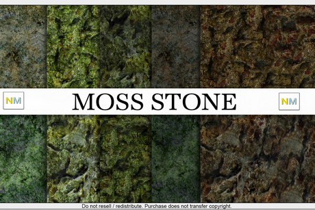 Second Life Marketplace - Moss Stone