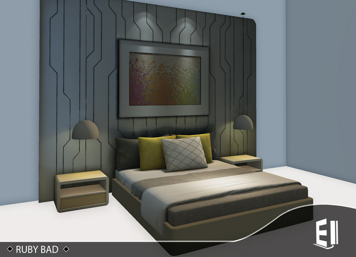 Second Life Marketplace - Erfe Design Ruby Bed