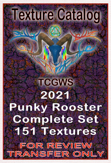 Second Life Marketplace - Scrapbook Catalog 2021 Punky Rooster Complete