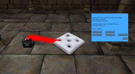 Second Life Marketplace - Easy RLV Area Sitter