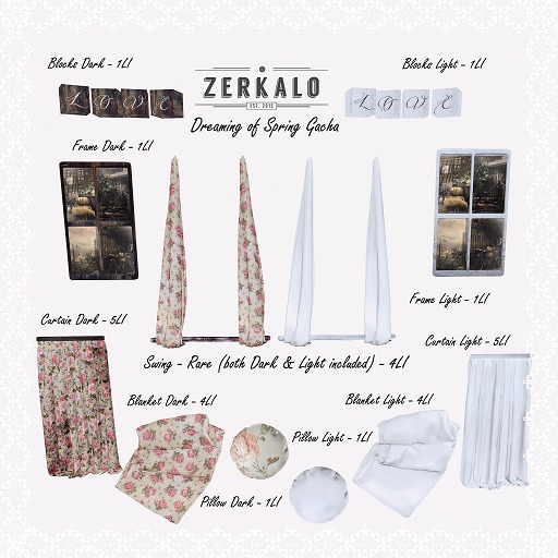 Second Life Marketplace - [ zerkalo ] Dreaming of Spring - Swing Dark ...