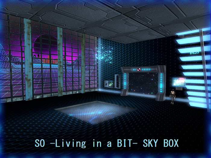 Second Life Marketplace - SO -Living in a BIT- SKY BOX