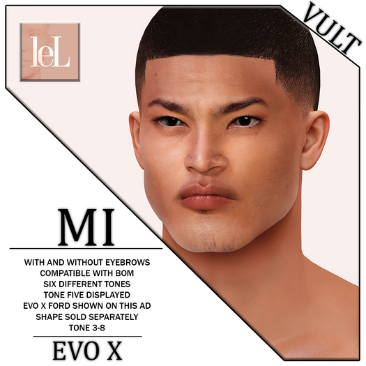 Second Life Marketplace - [VULT] MI SHAPE EVO X FORD/LEGACY