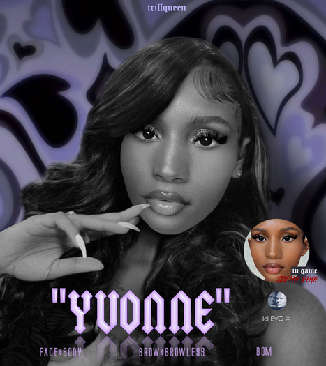 Second Life Marketplace - TRILLQUEEN x YVONNE SKIN DEMO