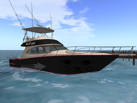 Second Life Marketplace - W:B:P:Nassau-Wild Cat Boat Texture applier