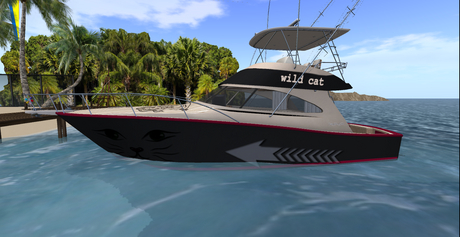 Second Life Marketplace - W:B:P:Nassau-Wild Cat Boat Texture applier