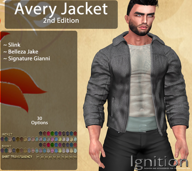 Second Life Marketplace - Ignition Avery Jacket 2