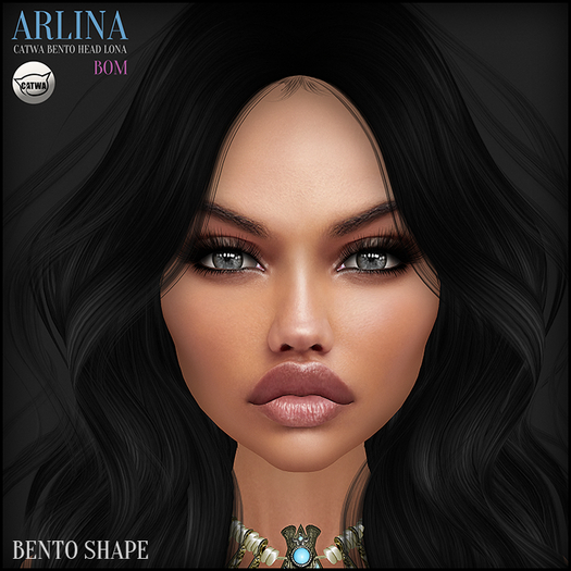Second Life Marketplace - DREAM INK "Catwa-Lona Bento Head ARLINA Shape