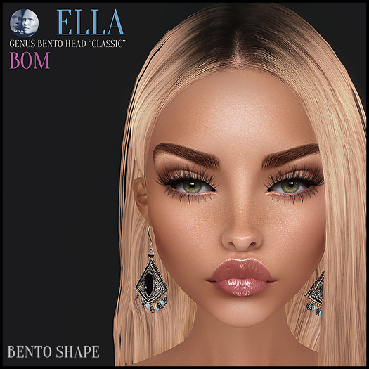 Second Life Marketplace - DREAM INK "Genus Bento Head (Classic) ELLA Shape