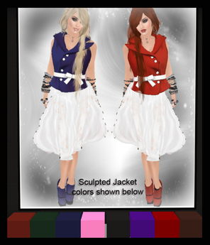 Second Life Marketplace - 1Sculptie Jacket Pink
