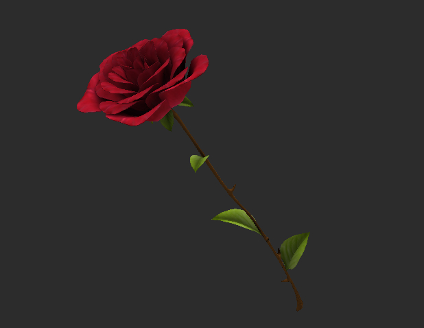 Second Life Marketplace - Simple Red Rose Full Perm