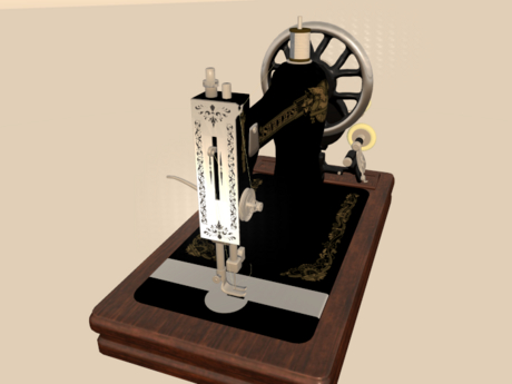 Second Life Marketplace - Vintage sewingmachine
