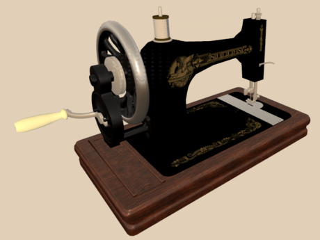 Second Life Marketplace - Vintage sewingmachine