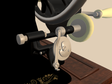 Second Life Marketplace - Vintage sewingmachine
