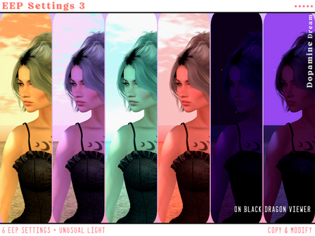 Second Life Marketplace - +Dopamine Dream+ EEP Settings 3 (Unusual Light)
