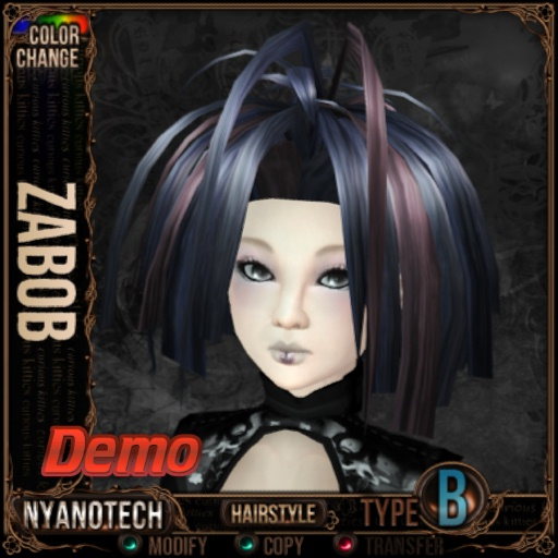 Second Life Marketplace - =^.^= Curious Kitties - Color Change Hair ...