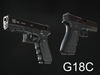 Second Life Marketplace - G18C Full Auto Pistol - Copy - Ver 1.3