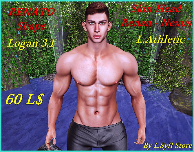 Second Life Marketplace - RENATO - Shape ATHLETIC.