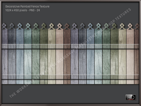 Second Life Marketplace - DECO FENCE WOOD TEXTURES - 01