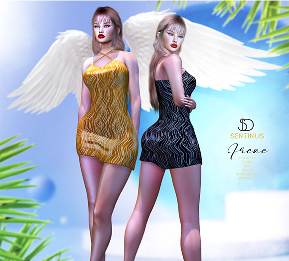 Second Life Marketplace - SENTINUS - Irene Mini Dress DEMO