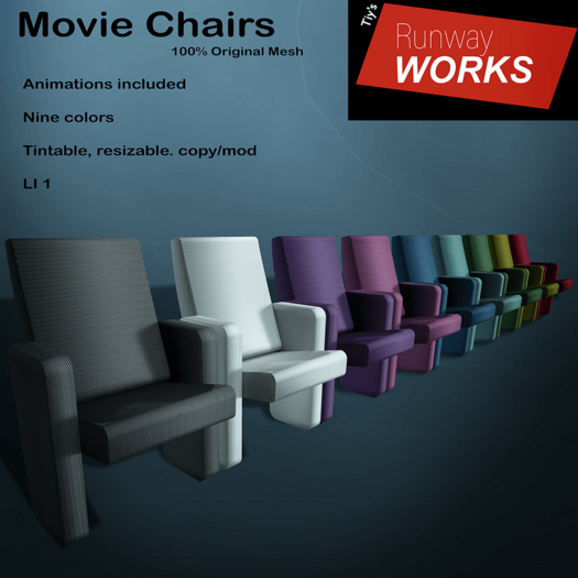 Second Life Marketplace - Movie Chair