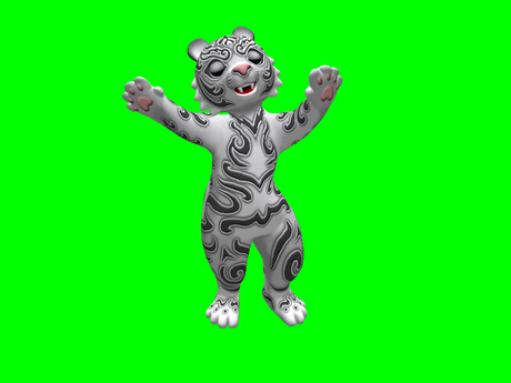 Second Life Marketplace - Risusipo:white-tiger_Avatar_DEMO