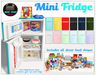 Second Life Marketplace - Junk Food - Mini Fridge (Navy)