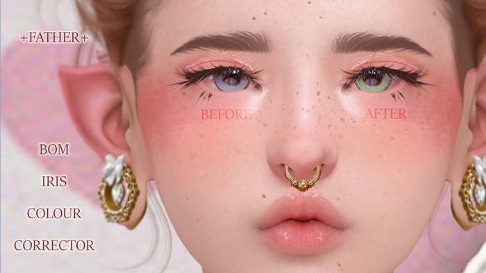 Second Life Marketplace - +FATHER+ Tintable Eye Colour Corrector - BOM