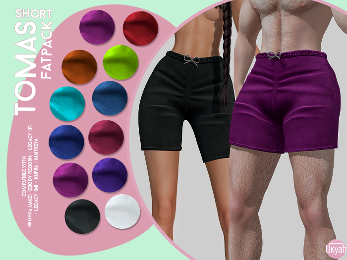 Second Life Marketplace - ~UKYAH~ Tomas Short - Unpack