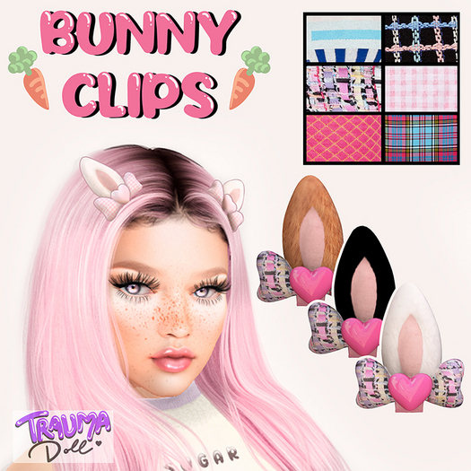 Second Life Marketplace Bunny Clips