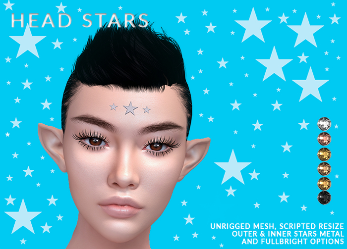Second Life Marketplace - "Head Stars"
