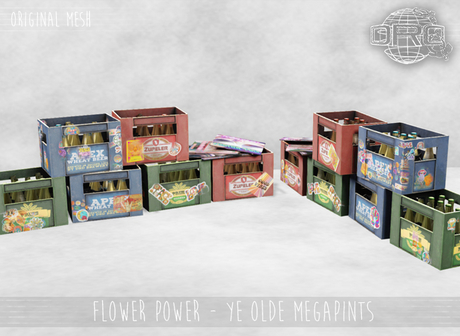 Second Life Marketplace - -DRD- Flower Power - Ye olde megapints