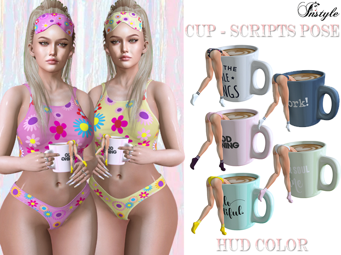 Second Life Marketplace - InStyl-CUP - SCRIPTS POSE