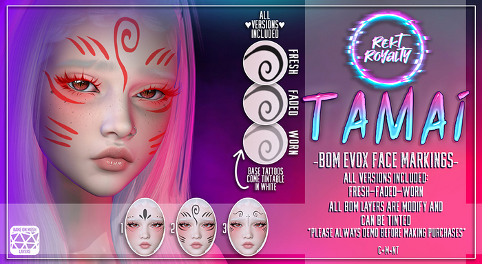 Second Life Marketplace - Rekt Royalty - Tamai