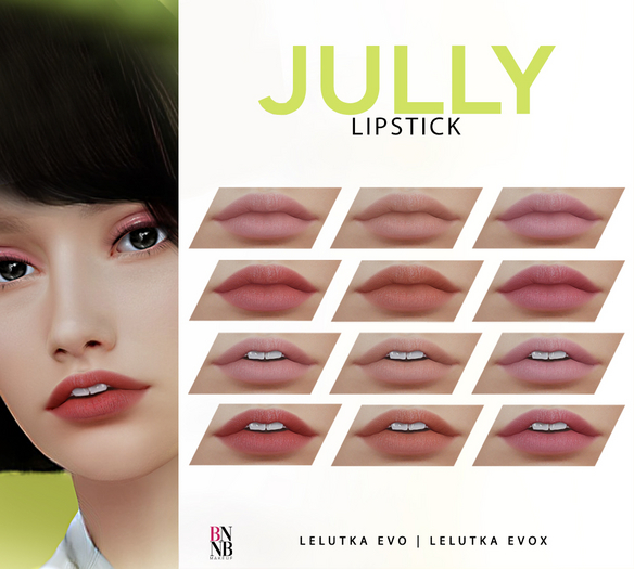 Second Life Marketplace - BNNB MAKEUP: Jully Lipstick