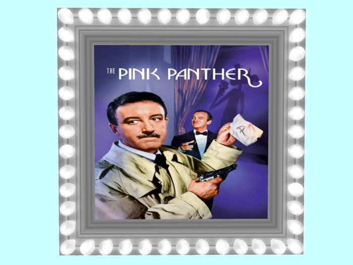 Second Life Marketplace - Lighted Movie Poster-The Pink Panther