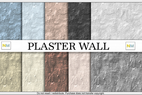 Second Life Marketplace - Plaster Wall 10 Seamless Builders Wallpaper ...