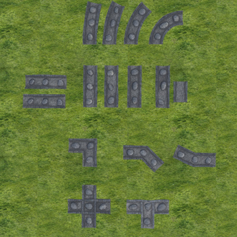 Second Life Marketplace - [FYI] Stone Gravel Walkway (Gray)