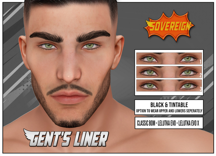 Second Life Marketplace - Aardvark : Gent's Liner