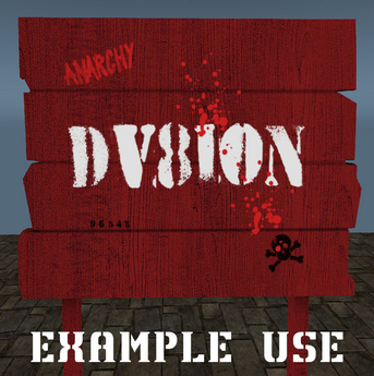 Second Life Marketplace - Wooden Sign [MESH]