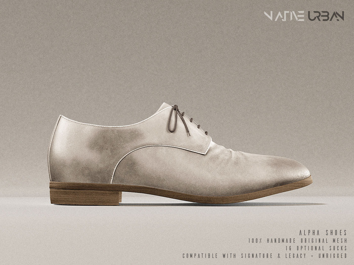 Second Life Marketplace - NATIVE URBAN - Alpha Shoes Sand