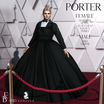 Second Life Marketplace - Belle Epoque - Porter - Fatpack