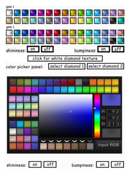 Second Life Marketplace - imeris / ANTIQUE DIAMOND EARRINGS