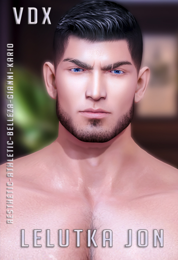 Second Life Marketplace - VDX SHAPE- TYLER Jon Head ATLHETIC/GIANNI ...