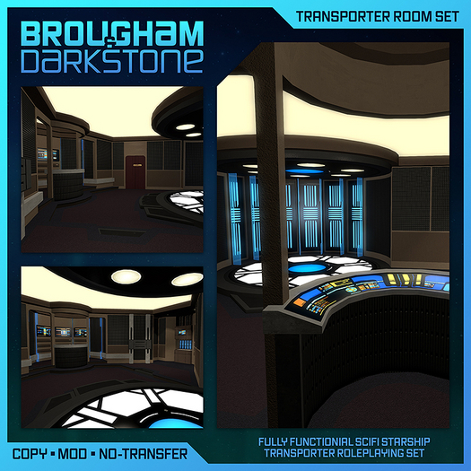 Second Life Marketplace - [BD] - Transporter Room Set