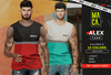 Second Life Marketplace - MACA. - Alex Tank Red/Black
