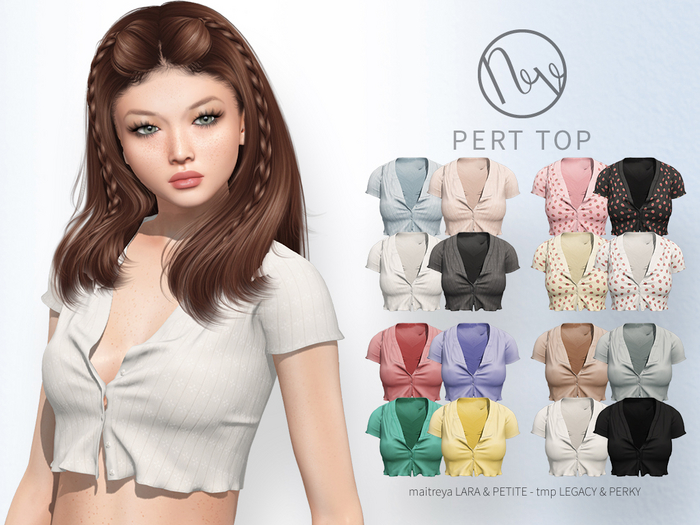 Second Life Marketplace - neve top - pert fatpack
